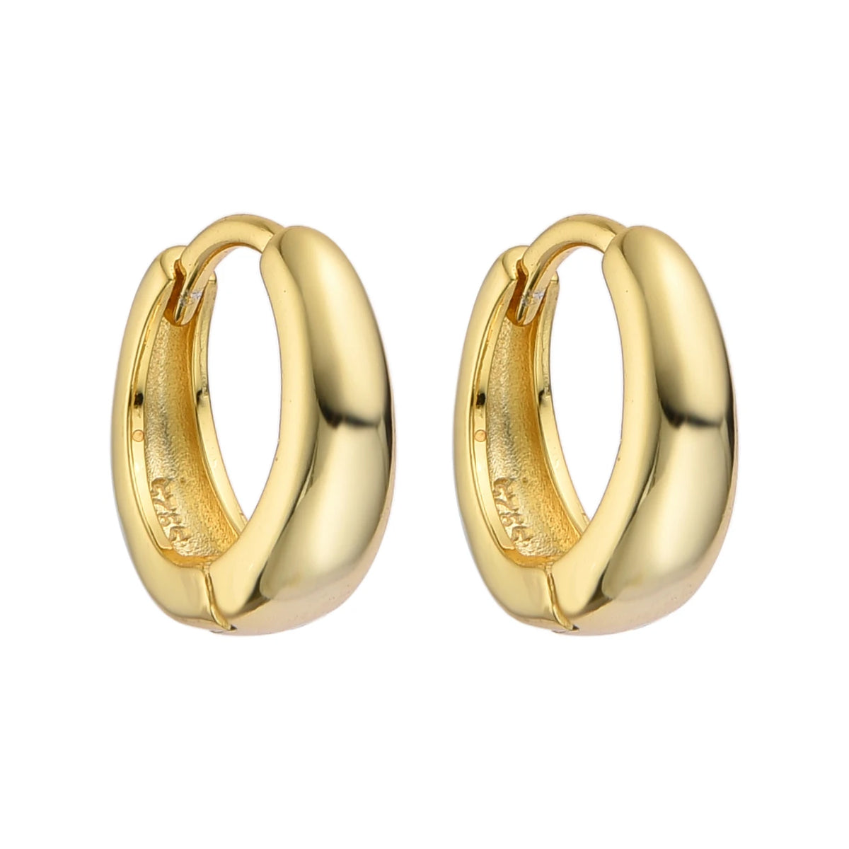 Argollas Thiny Hoop Gold – Kala